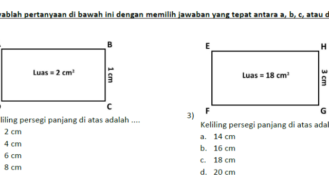 Luas Persegi Panjang Archives - Bimbel Brilian